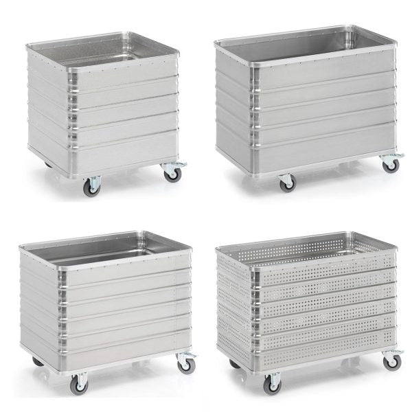 Antistatiske aluminiums transportvogne til hospitaler m.v. – HandyDK