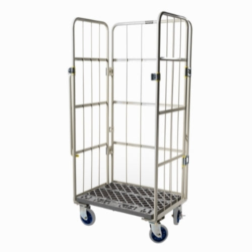 Rullecontainer - Plast Bund, 800x600x1700