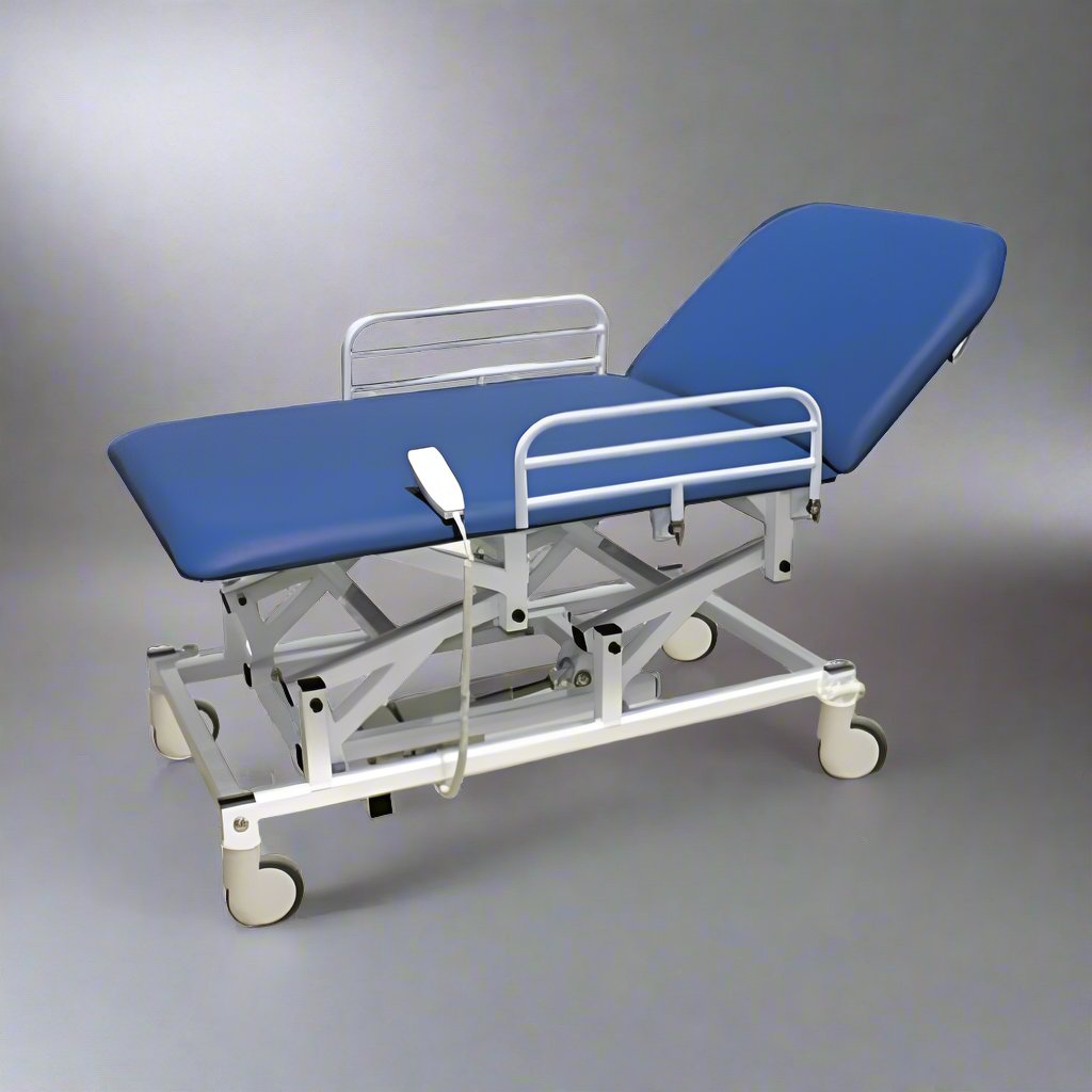 2-delt mobil bariatrisk undersøgelsesleje, 350 kg